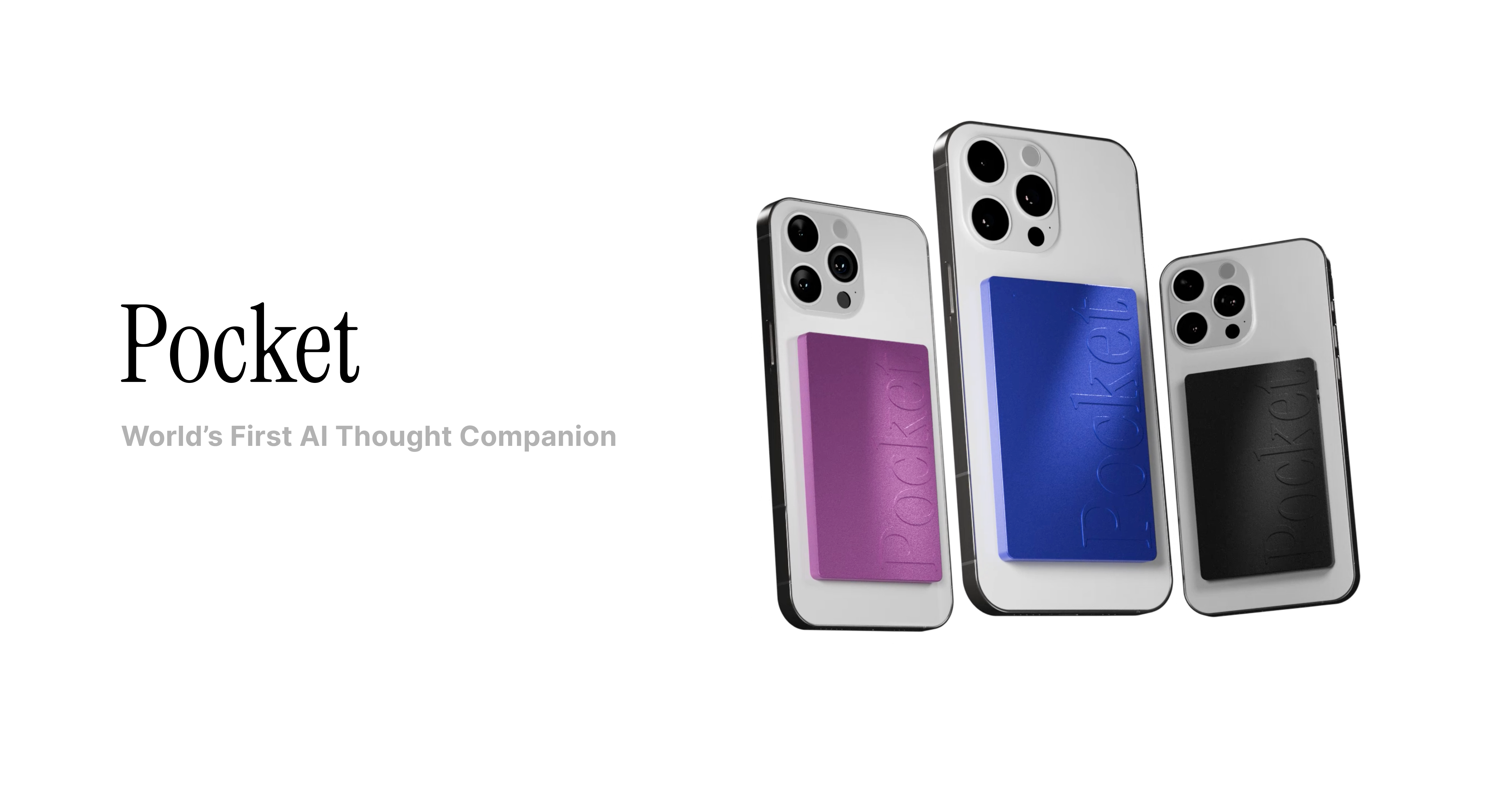 Pocket - The World's First AI Thought Companion